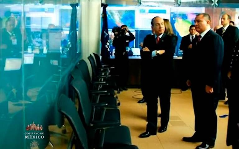 De acuerdo a la agenda de García Luna, el empresario Alexis Weinberg ...